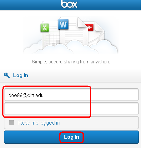 Log in to Box | University of Pittsburgh | Technology Services